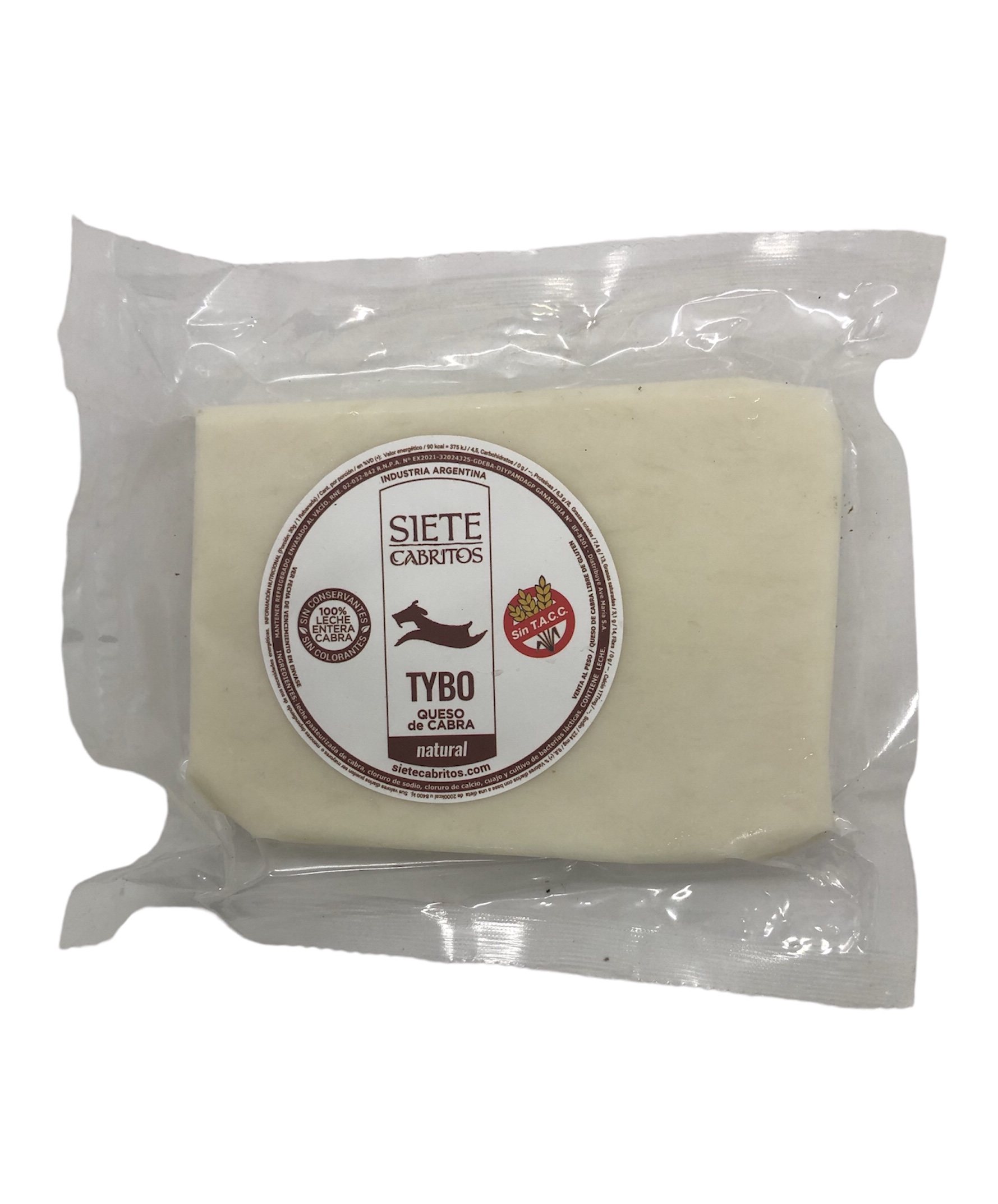 queso tybo de cabra 7 cabritos x 250 grs - CARDAMOM BAZAR ORGÁNICO